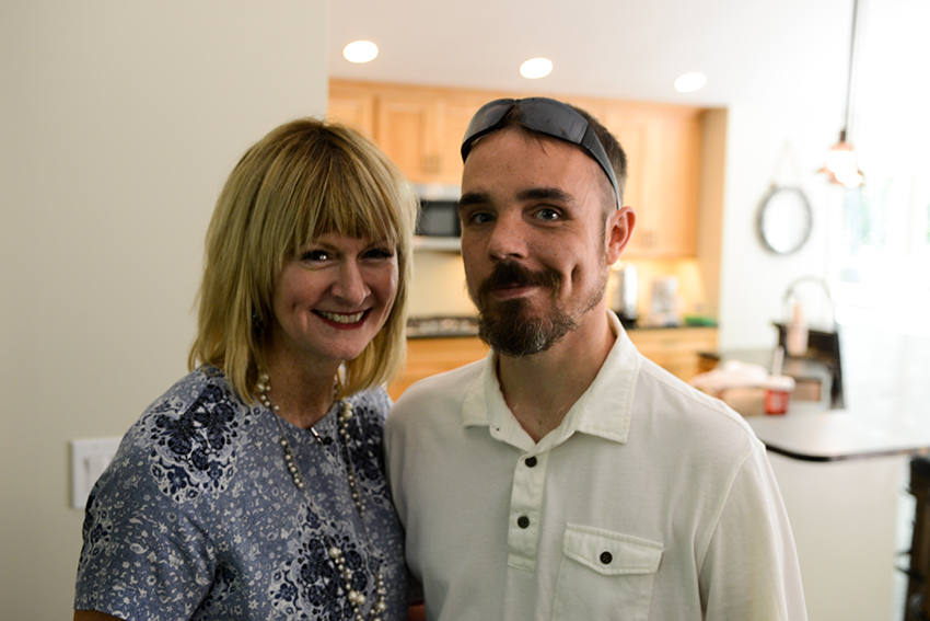 Veteran Eric Lund, recovering well after double arm replacement surgery ...