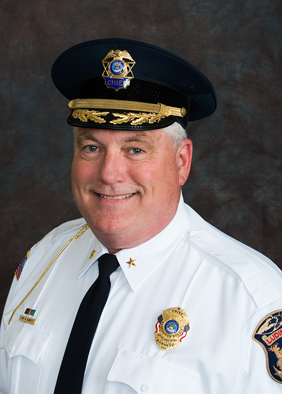 Ludington Police Chief Barnett to retire in April. | MasonCountyPress.com