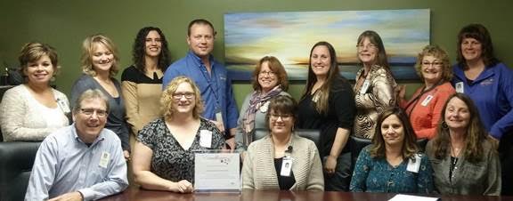 Oakview staff receives excellence award. | MasonCountyPress.com