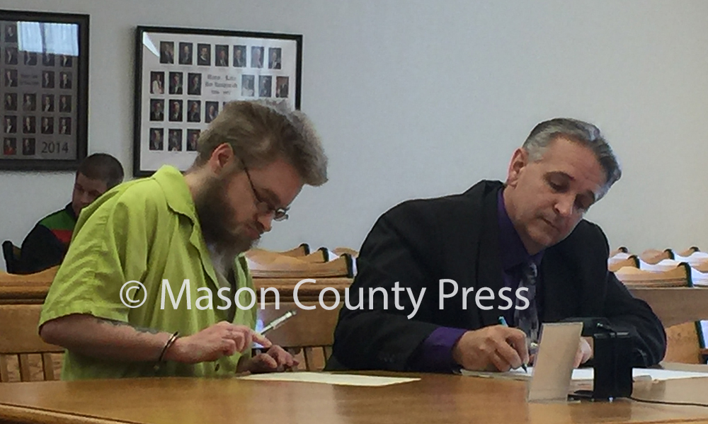 Irons man pleads guilty to meth possession. | MasonCountyPress.com