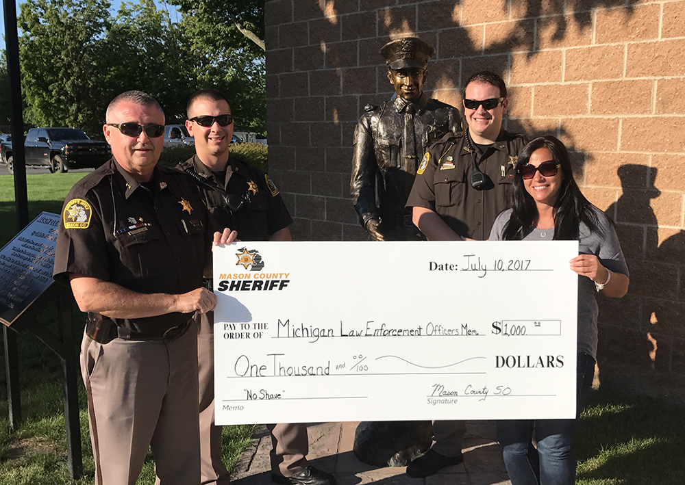 Sheriff’s office personnel donate to law enforcement officers memorial ...