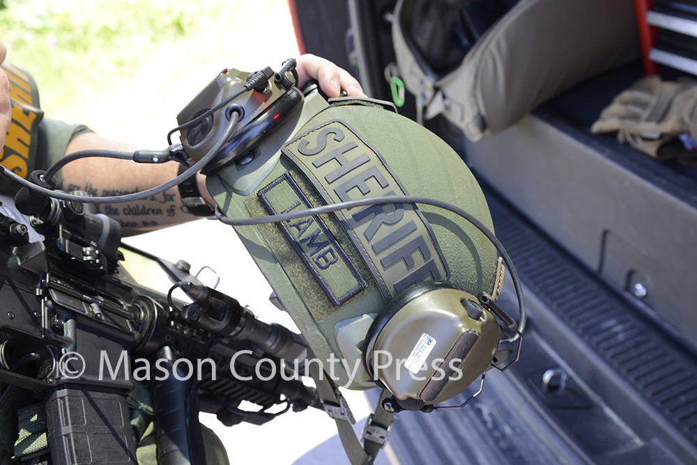 Law enforcement training in Amber Township. | MasonCountyPress.com