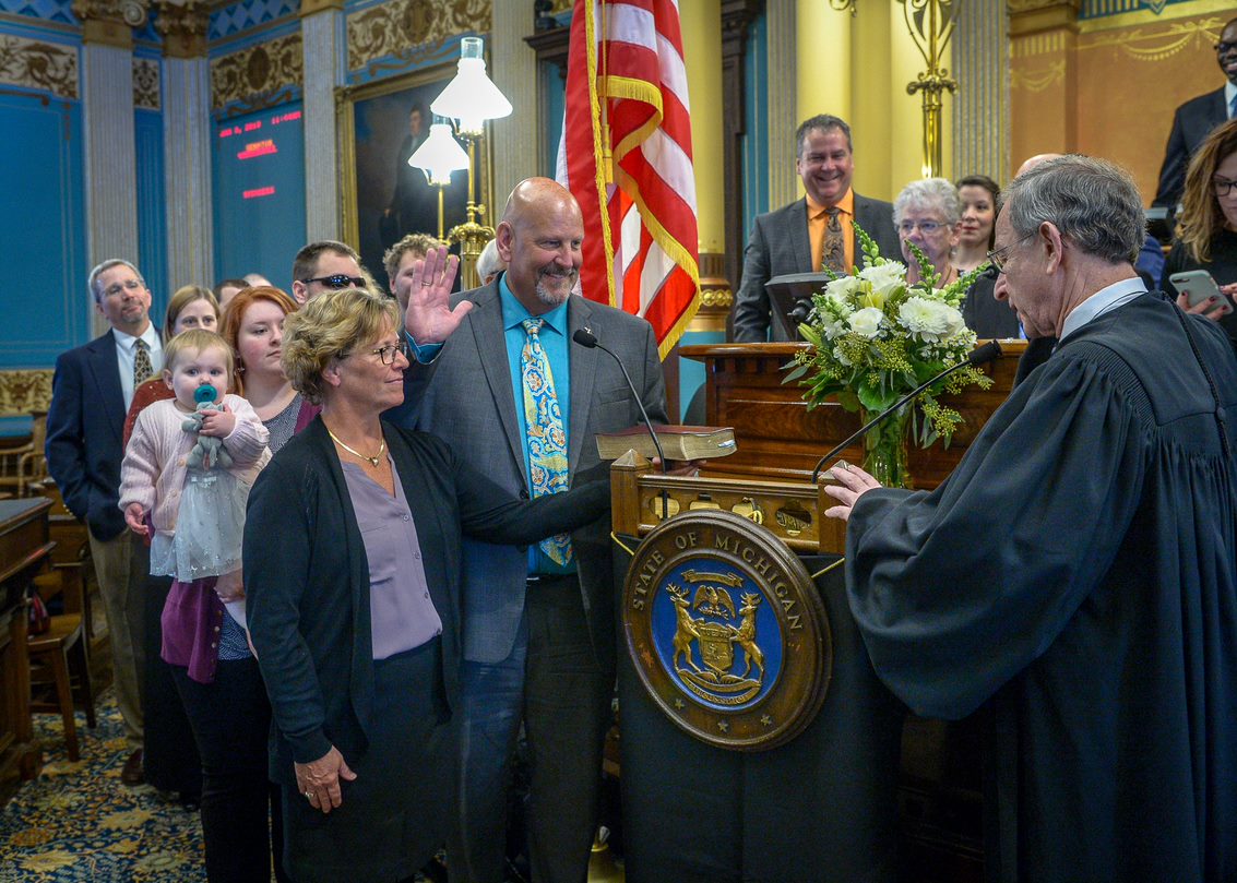 VanderWall takes office as local senator. | MasonCountyPress.com