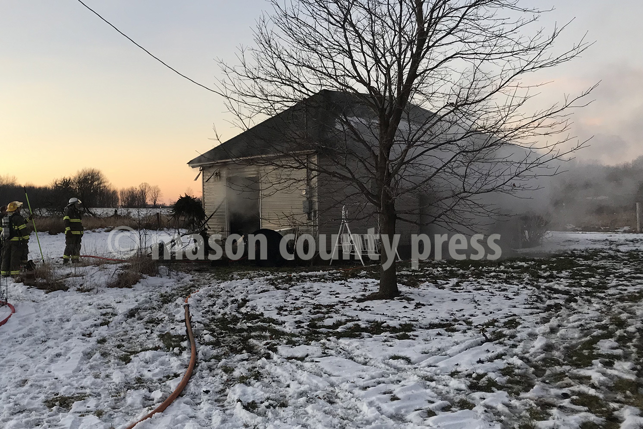 Fire destroys outbuilding, family heirlooms. | MasonCountyPress.com