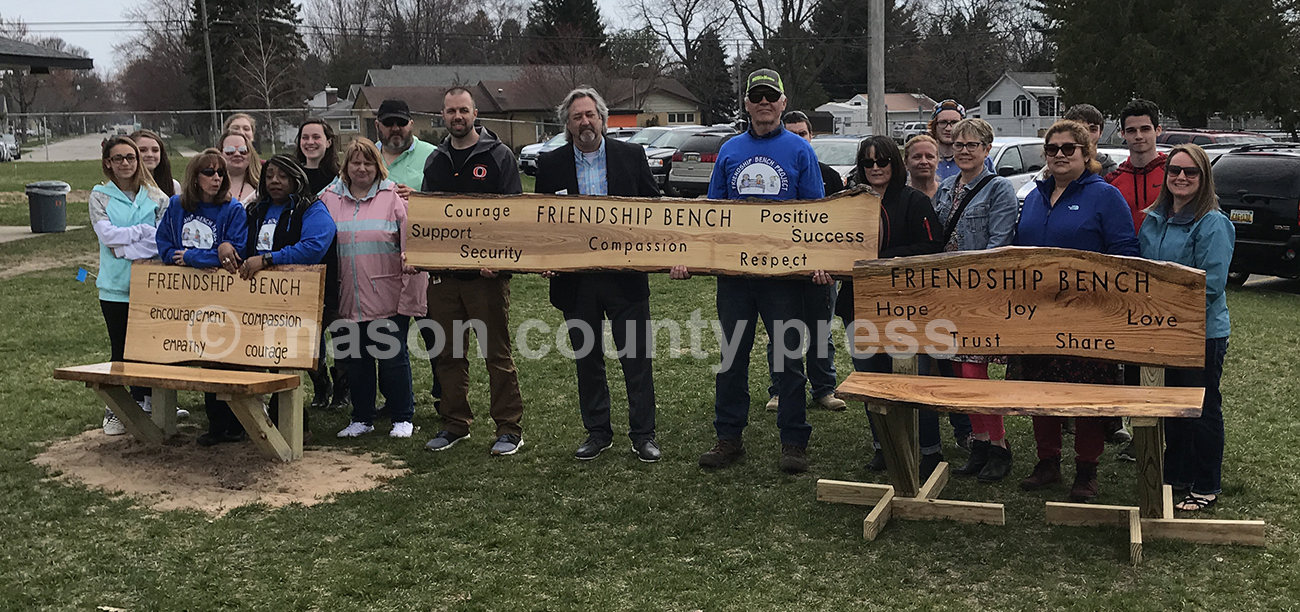 More friendship benches dedicated. | MasonCountyPress.com