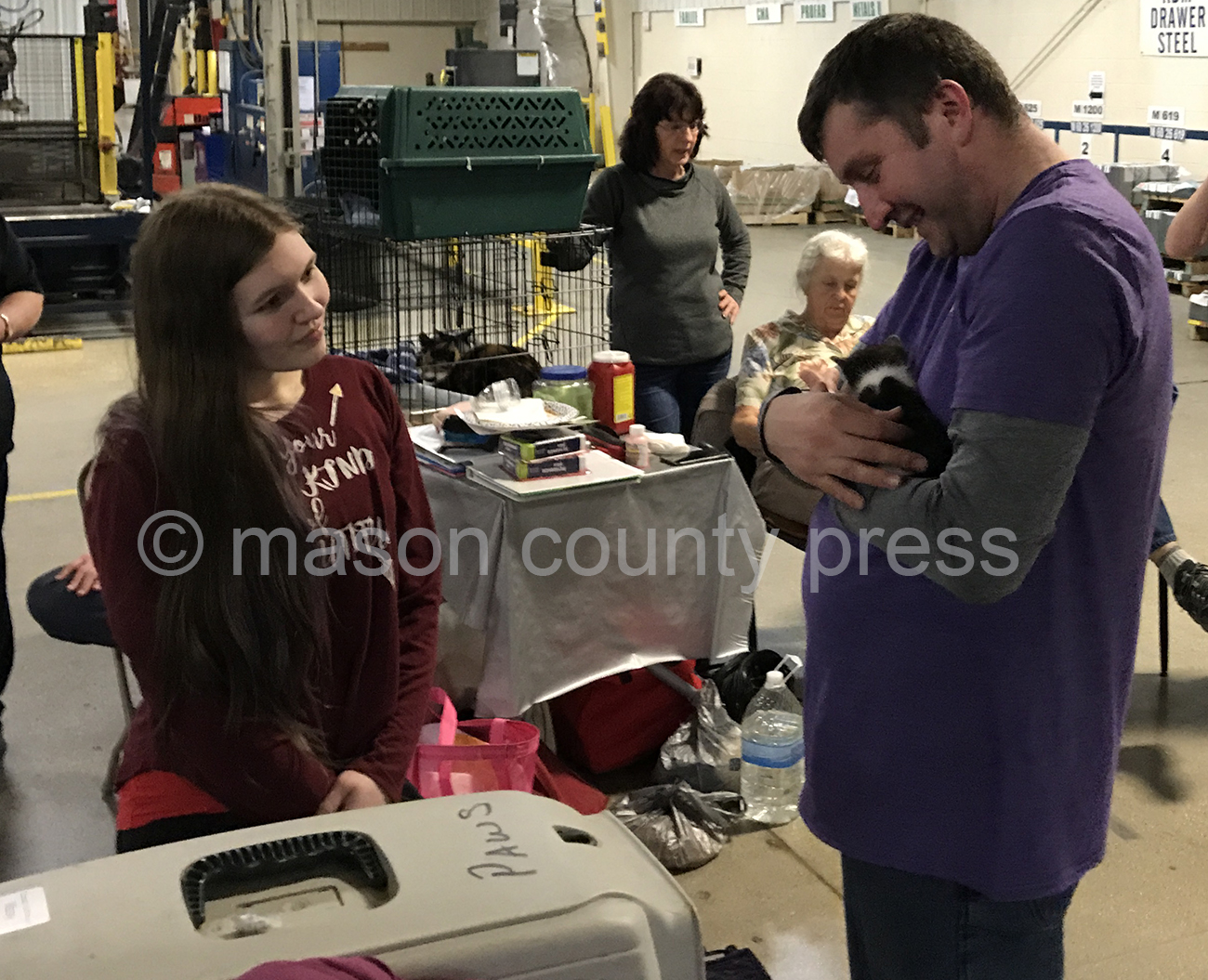 Learning about pet adoption. | MasonCountyPress.com