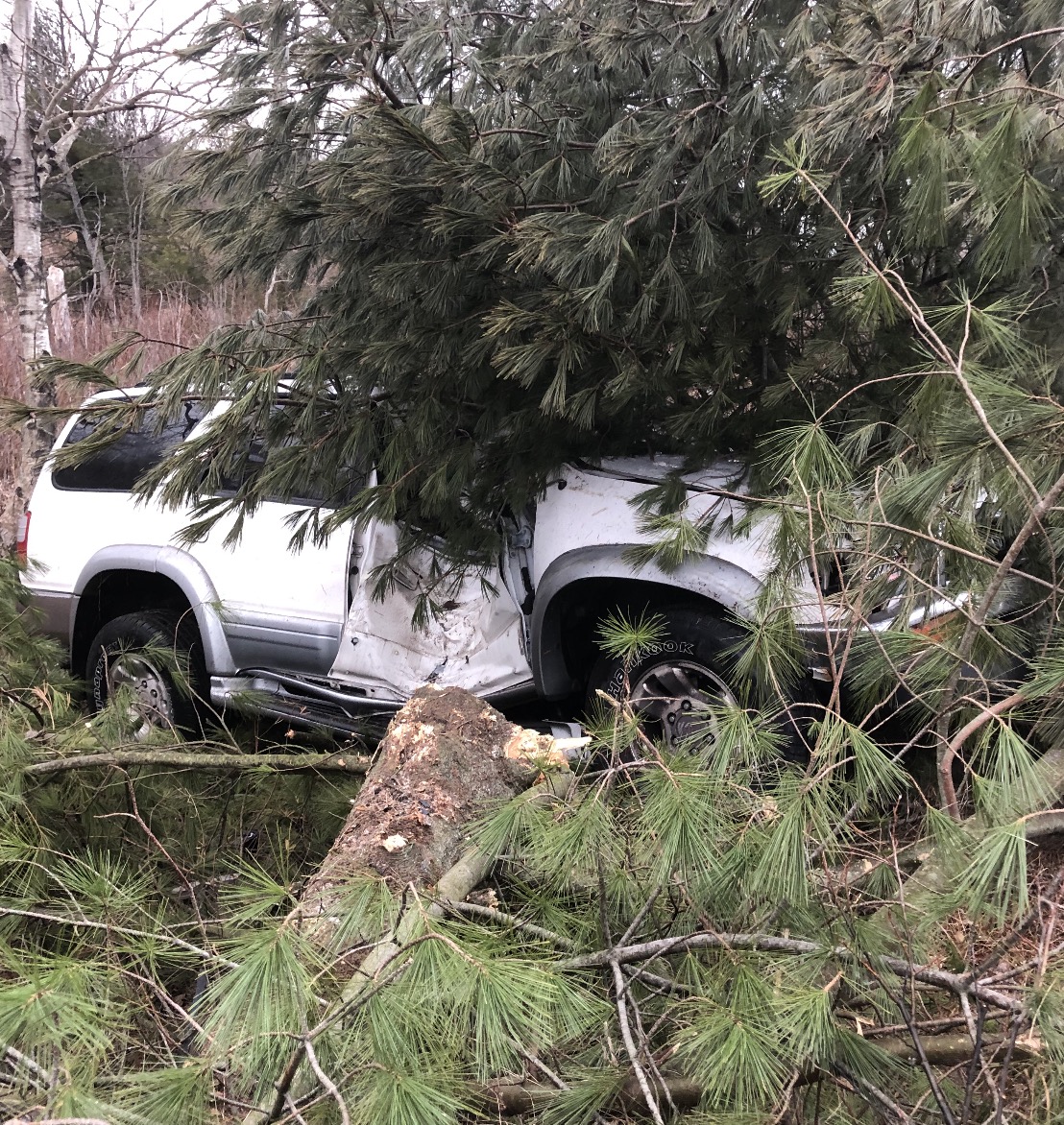 California man injured in icy US 31 crash. | MasonCountyPress.com