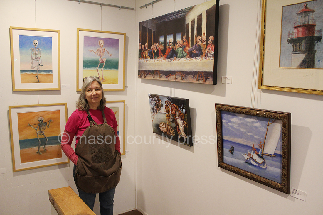 The Makers: Marie Marfia, a Bone-ified artist. | MasonCountyPress.com