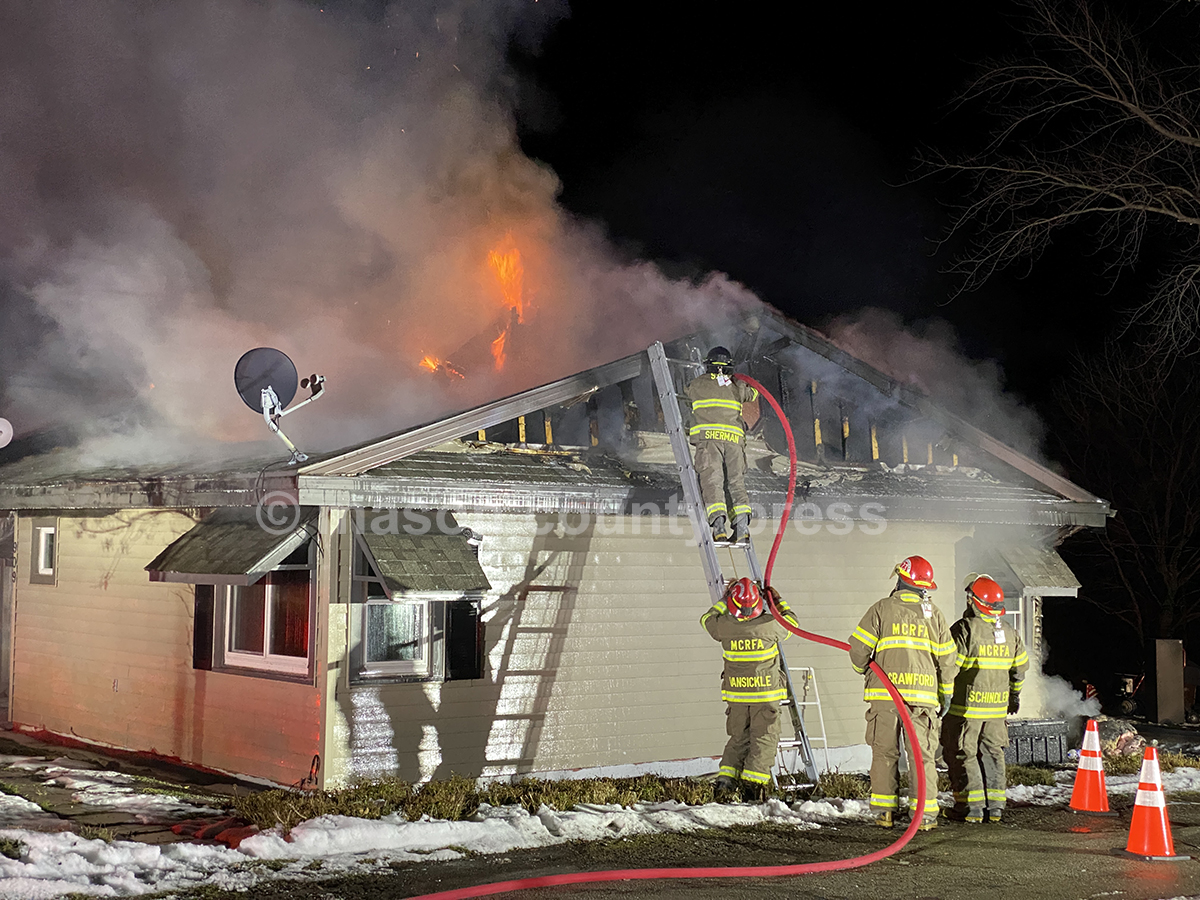 Fire damages Custer Township house. | MasonCountyPress.com