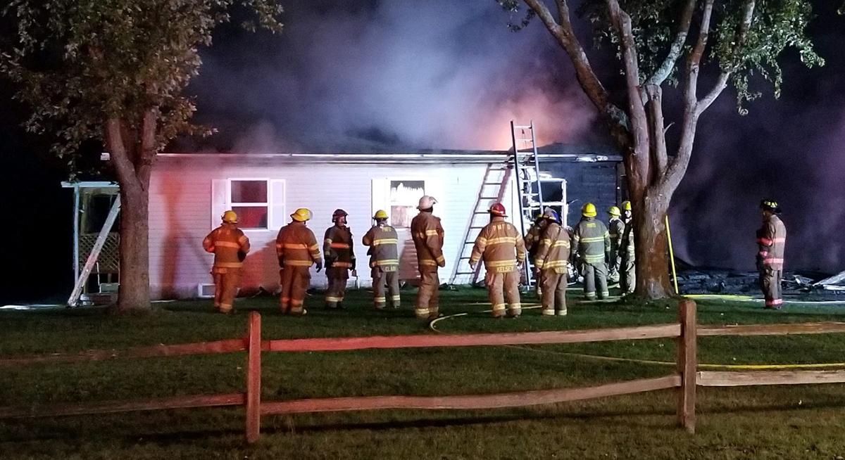 Fire destroys PM Twp. home. | MasonCountyPress.com