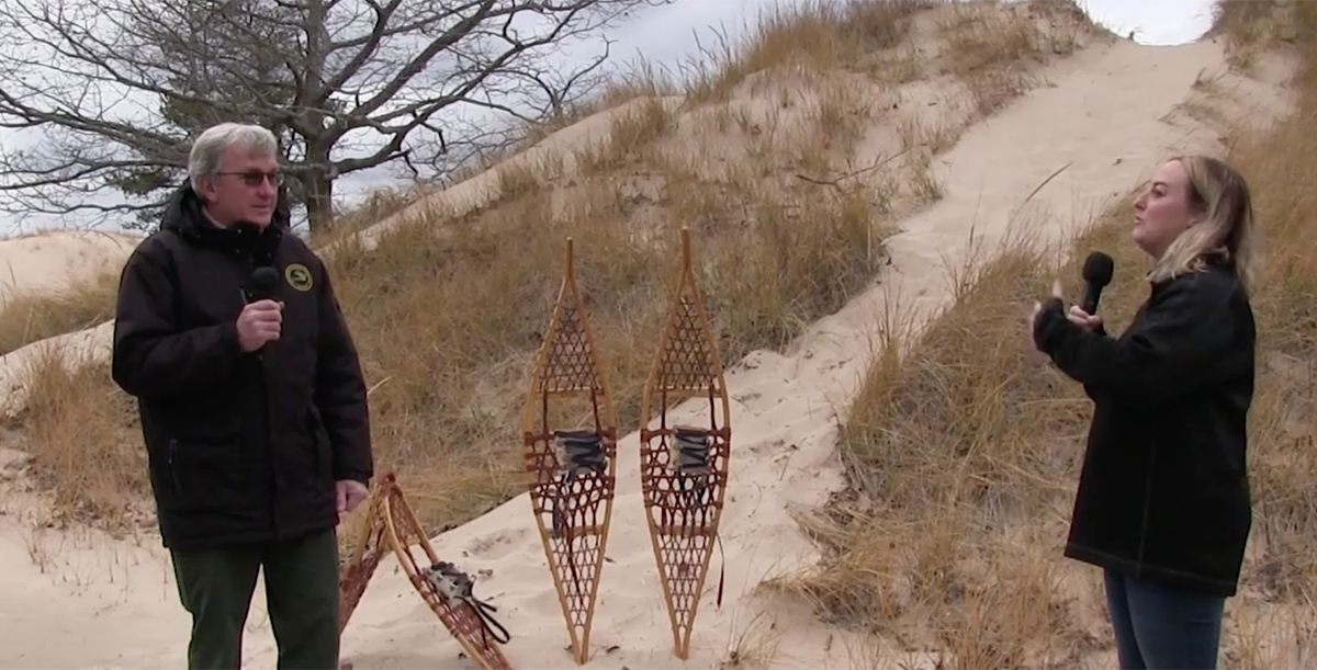 Full Court Press: Winter at Ludington State Park. | MasonCountyPress.com
