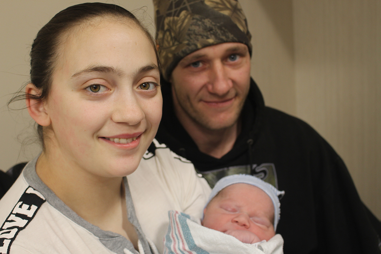 First local New Year’s baby born Jan. 1. | MasonCountyPress.com