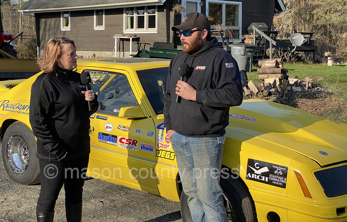 Full Court Press: Drag racer Danny Angell. | MasonCountyPress.com