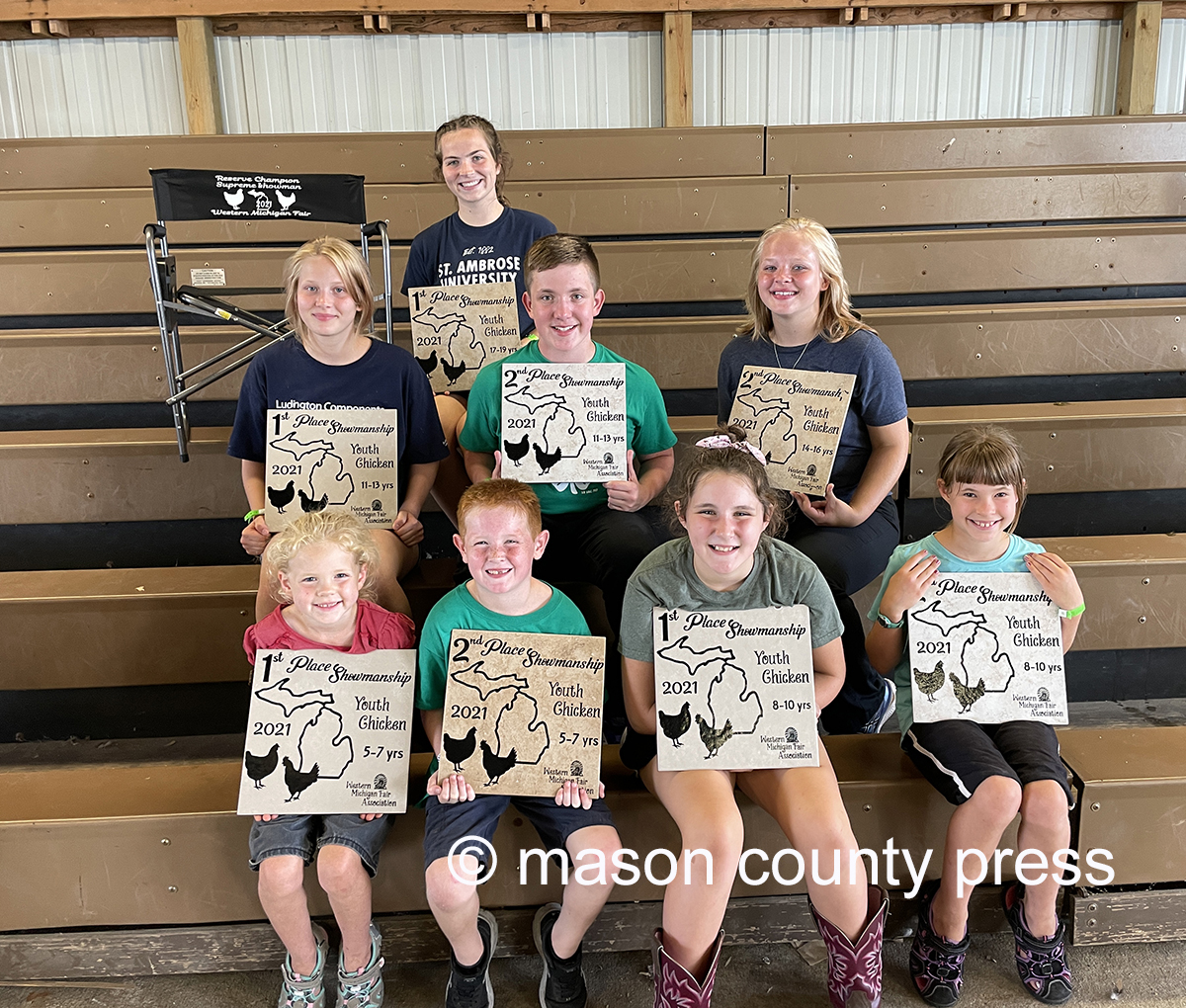 Western Michigan Fair youth poultry, fowl competition winners ...