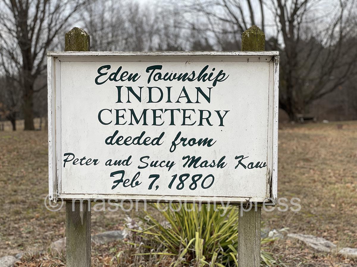 Eden Township’s Indian Cemetery, part 1. | MasonCountyPress.com
