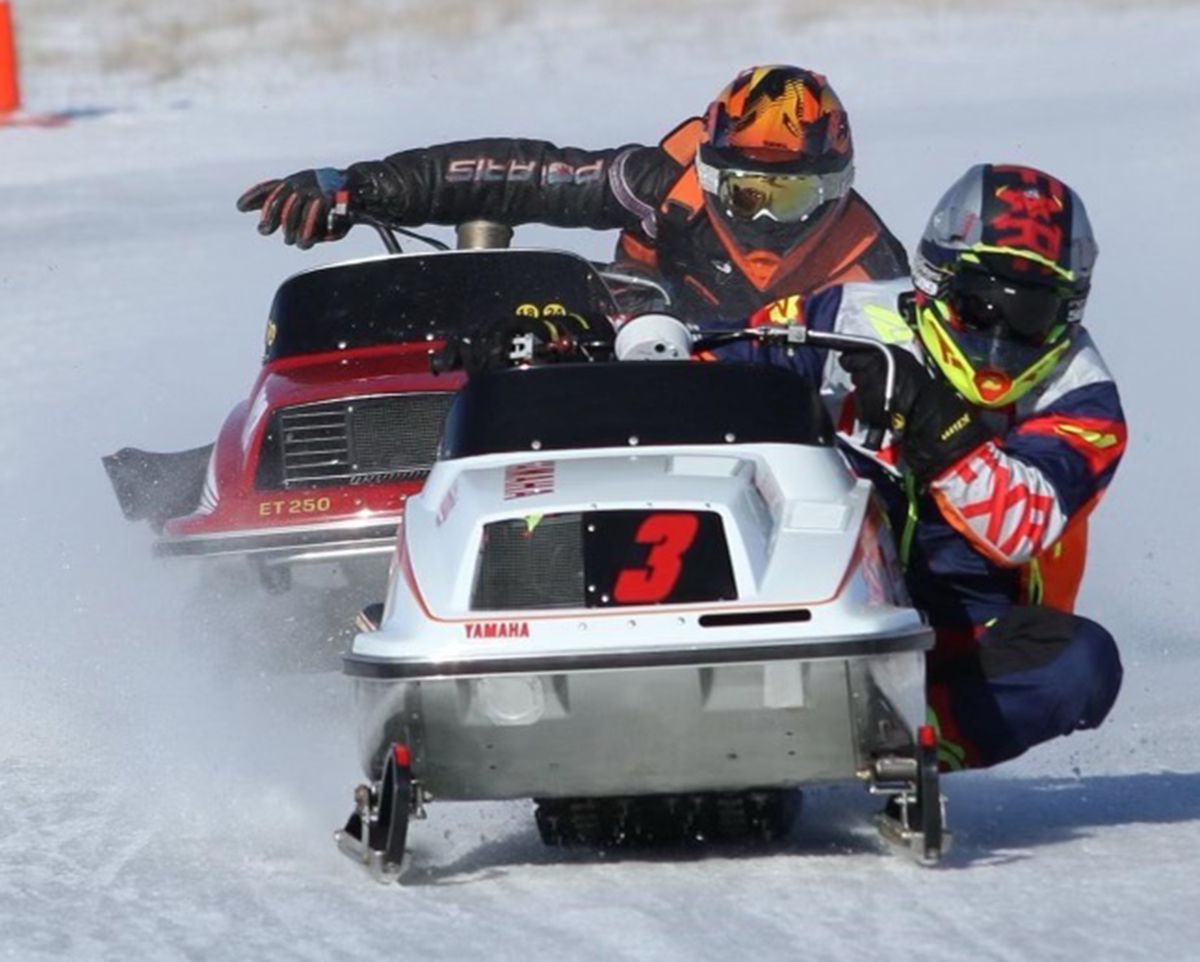 Video: Vintage Snowmobile Racing. | MasonCountyPress.com