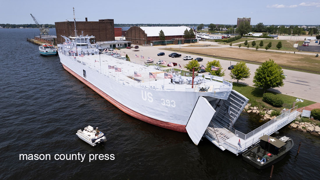 USS LST 393 offers unique glimpse at WWII history | MasonCountyPress.com