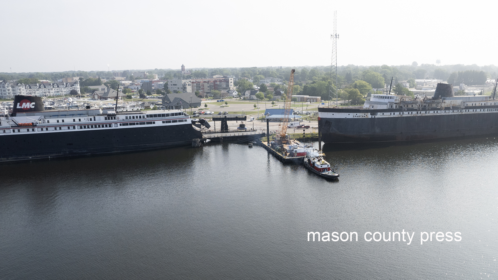 Work underway on Badger’s ramp | MasonCountyPress.com