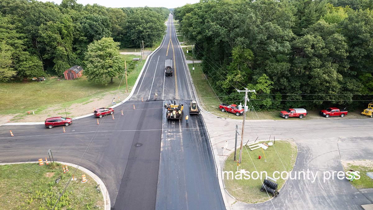 Jebavy Dr. construction nears completion | MasonCountyPress.com