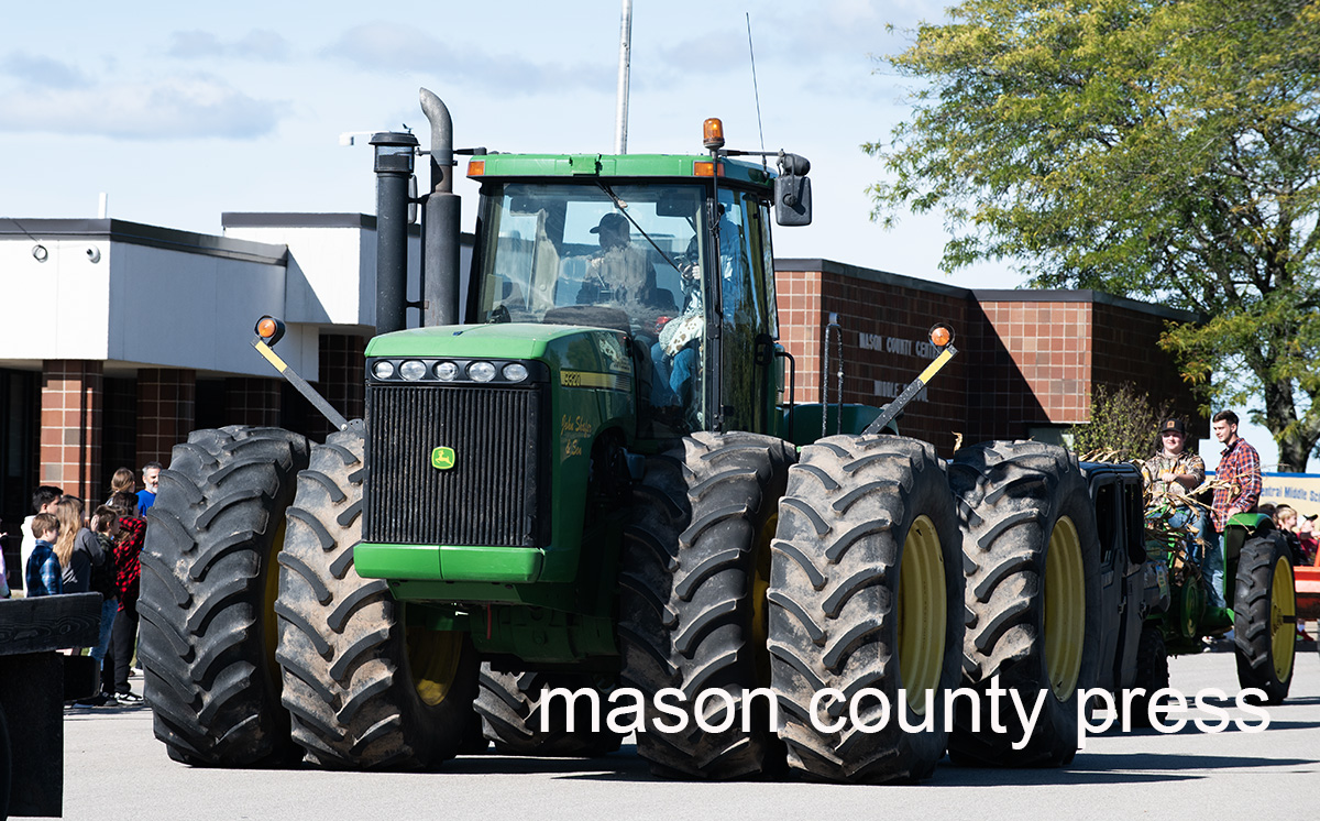 VIDEO: MCC tractor parade 2023 | MasonCountyPress.com