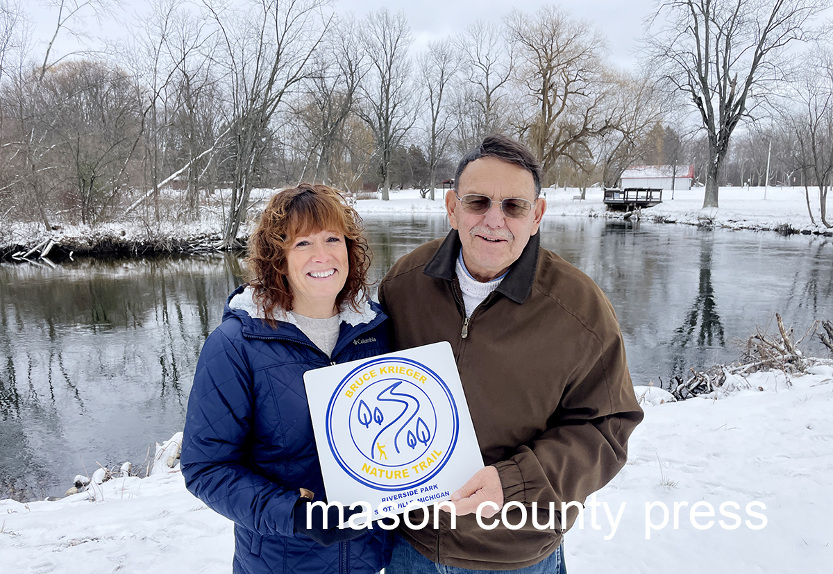 Scottville names Riverside Park trails in honor of Bruce Krieger ...