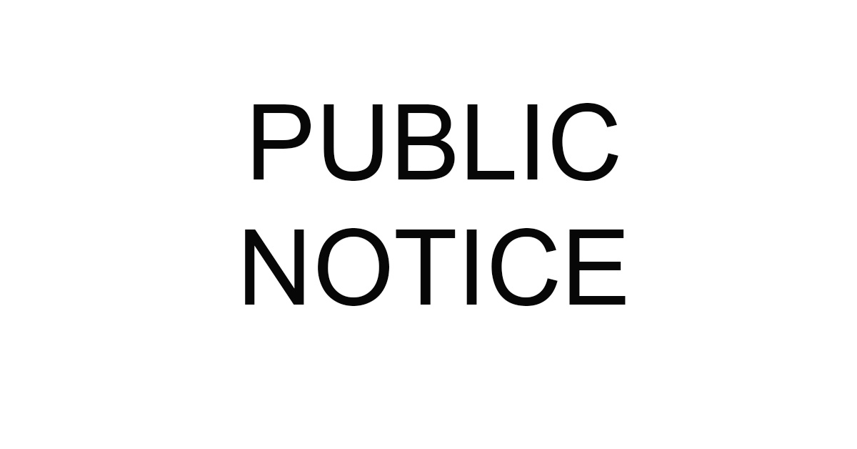 Public Notice: Project Bid Notice | MasonCountyPress.com
