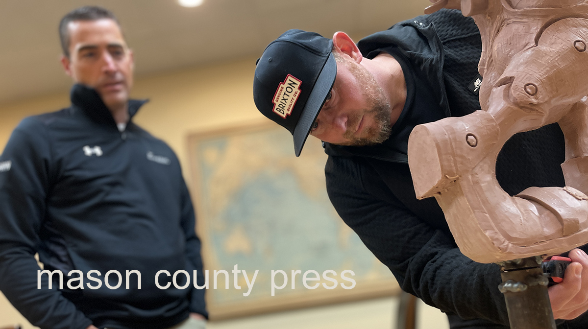 Scottville artist Harold Cronk seeking brass instruments for sculpture ...