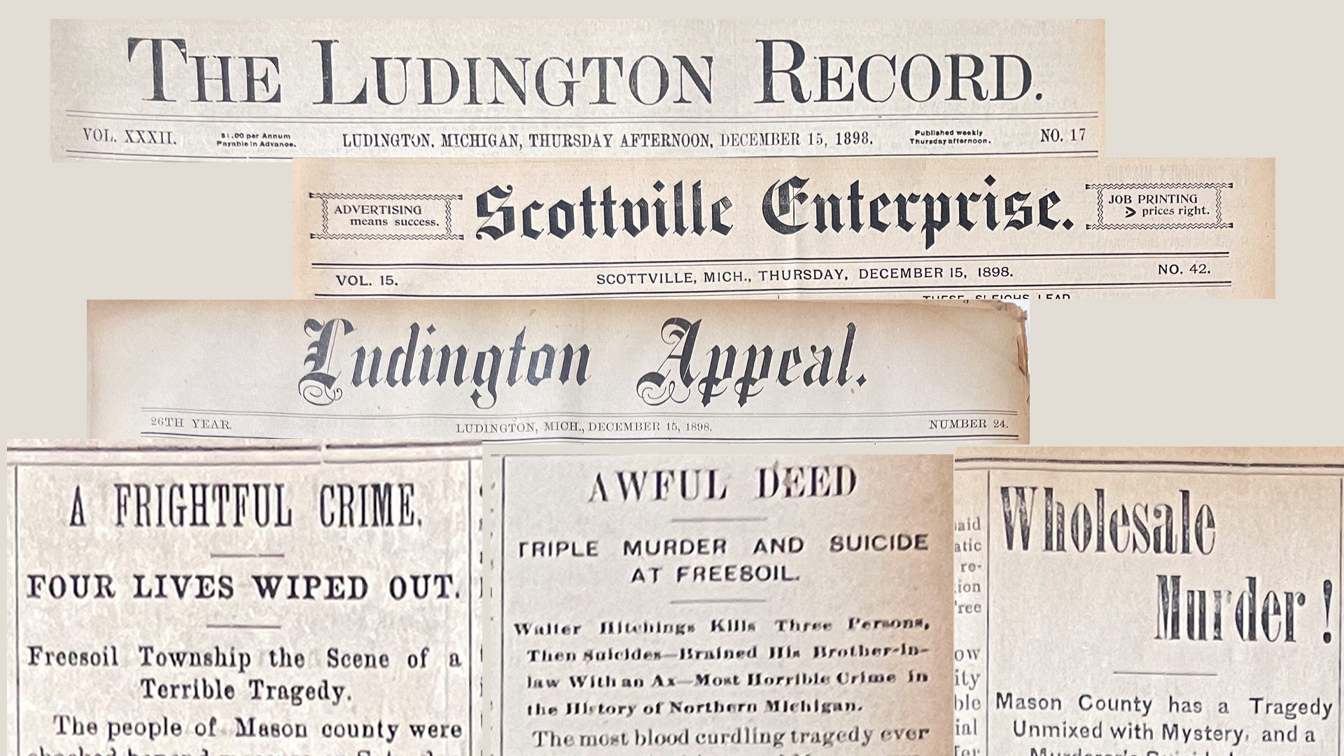 1898 triple murder/suicide among Mason County’s most brutal crimes ...