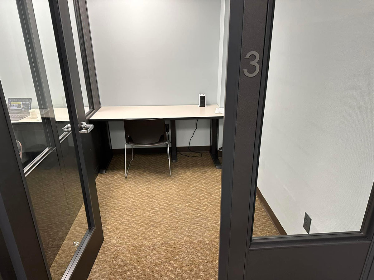 Ludington library now featuring study booths | MasonCountyPress.com