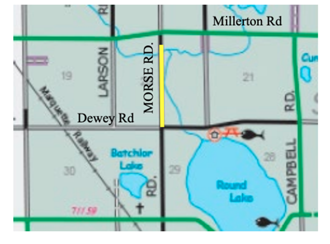 Morse Road construction underway | MasonCountyPress.com