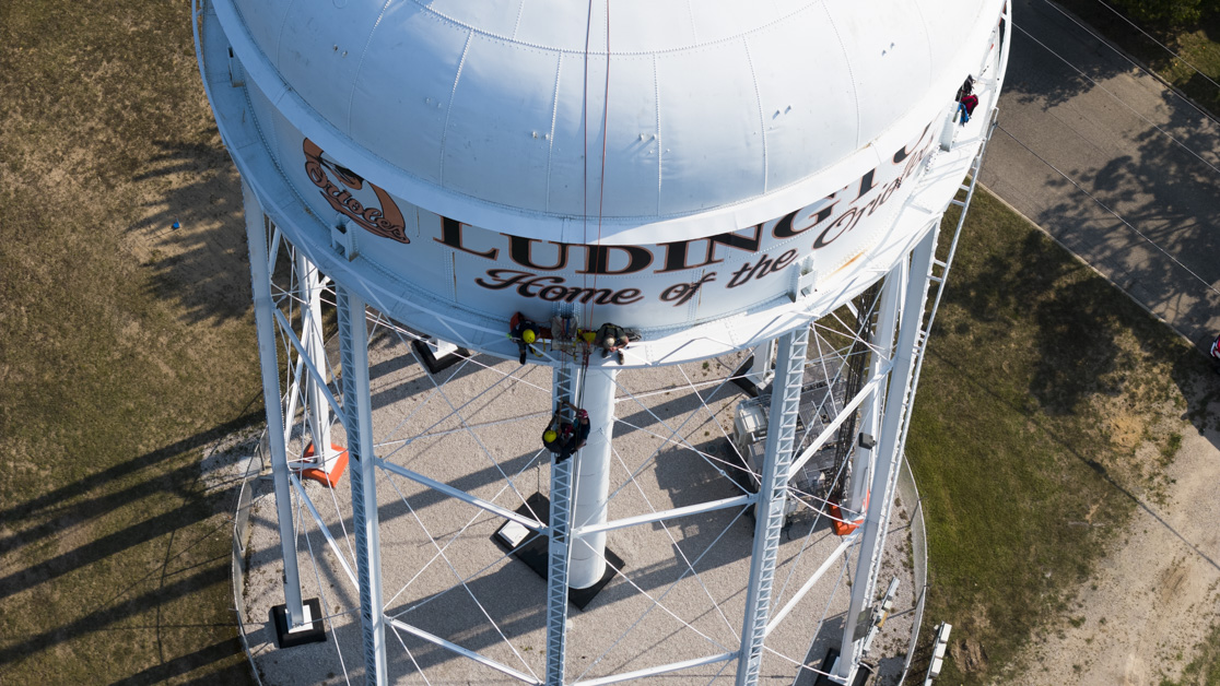 Rappelling training | MasonCountyPress.com