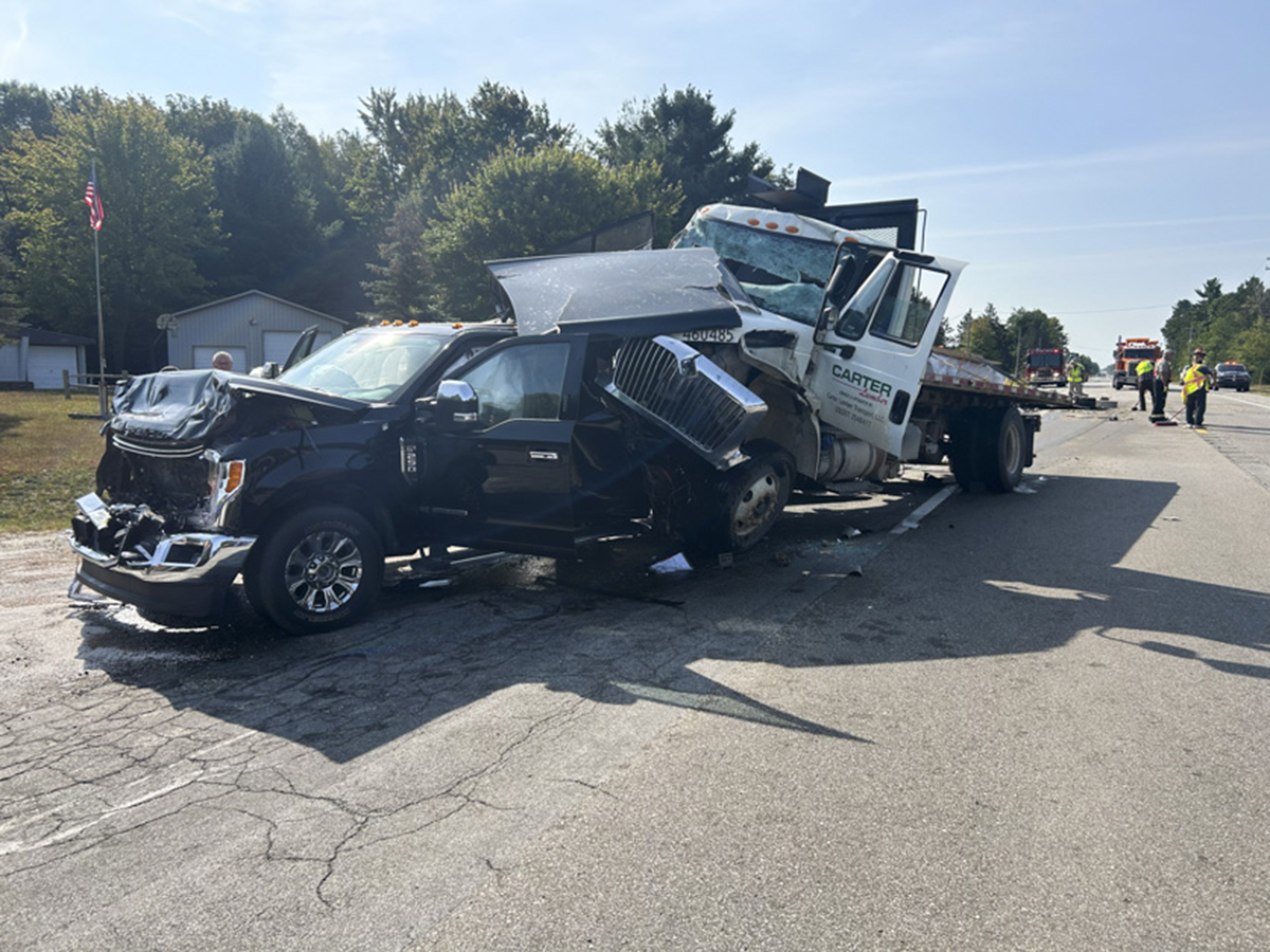 Multiple vehicles involved in US 31 crash | MasonCountyPress.com