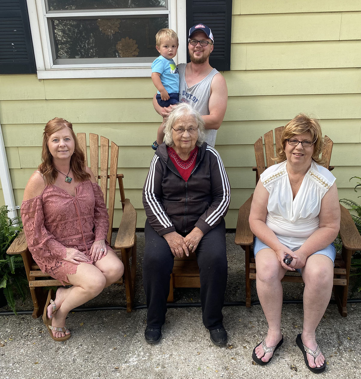 5 generations of Dombrouski family | MasonCountyPress.com