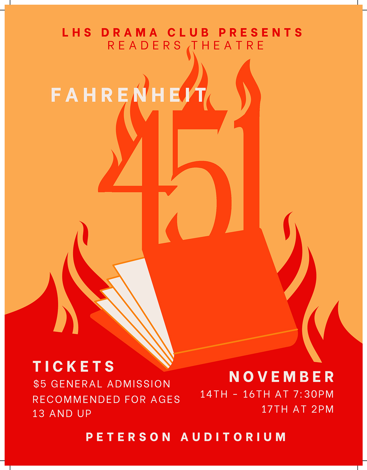 LHS to present ‘Fahrenheit 451’ | MasonCountyPress.com