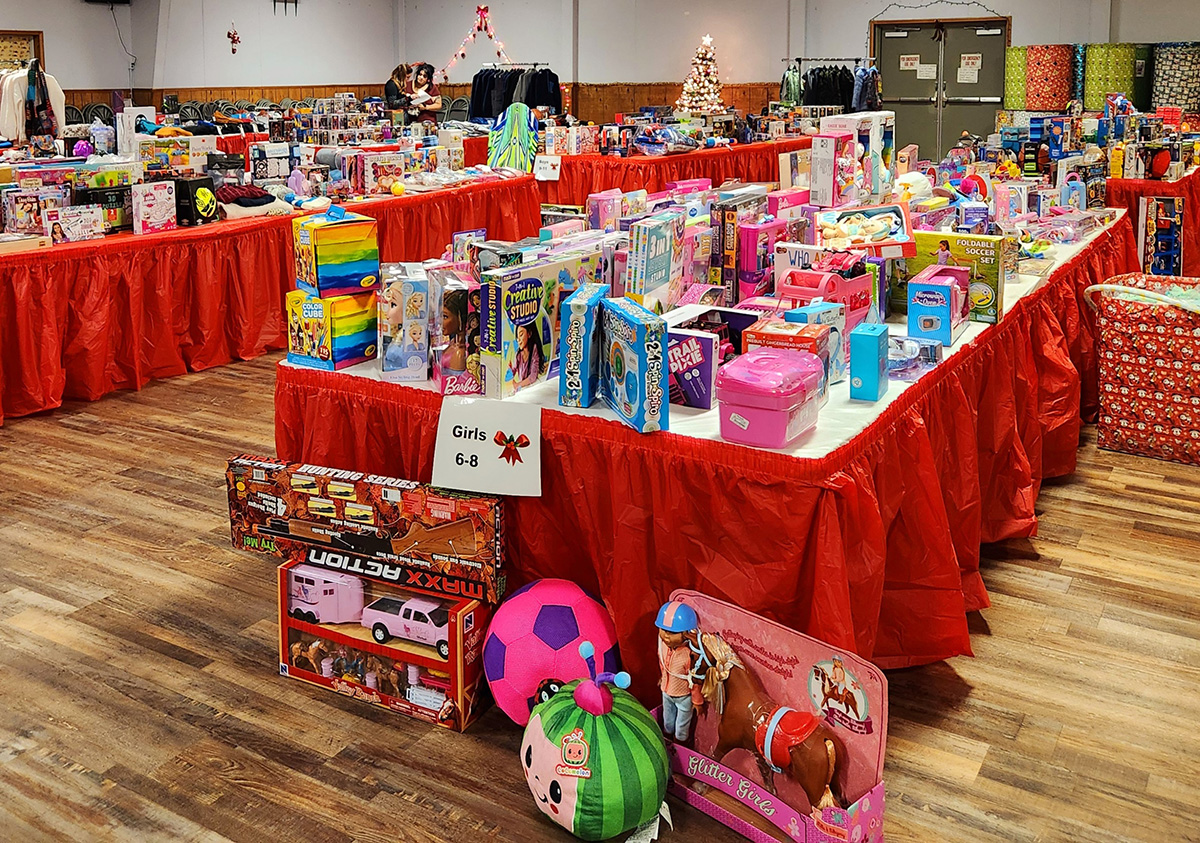 Toys for Tots/Gift for Teens drive collection barrels in various ...