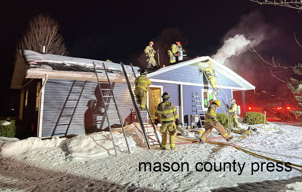 Fire damages Sugar Grove Road home | MasonCountyPress.com