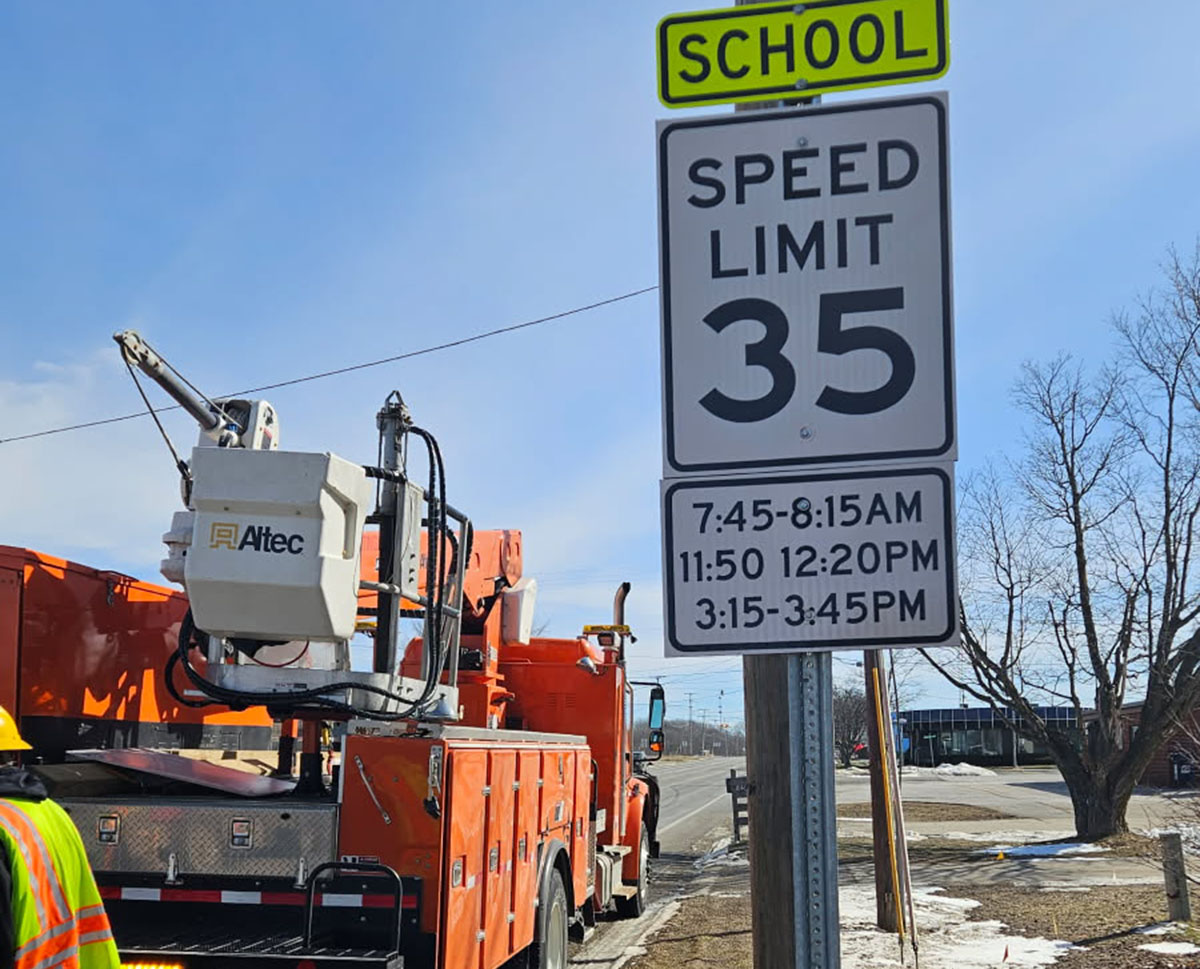 Temporary school speed zones installed in Custer | MasonCountyPress.com