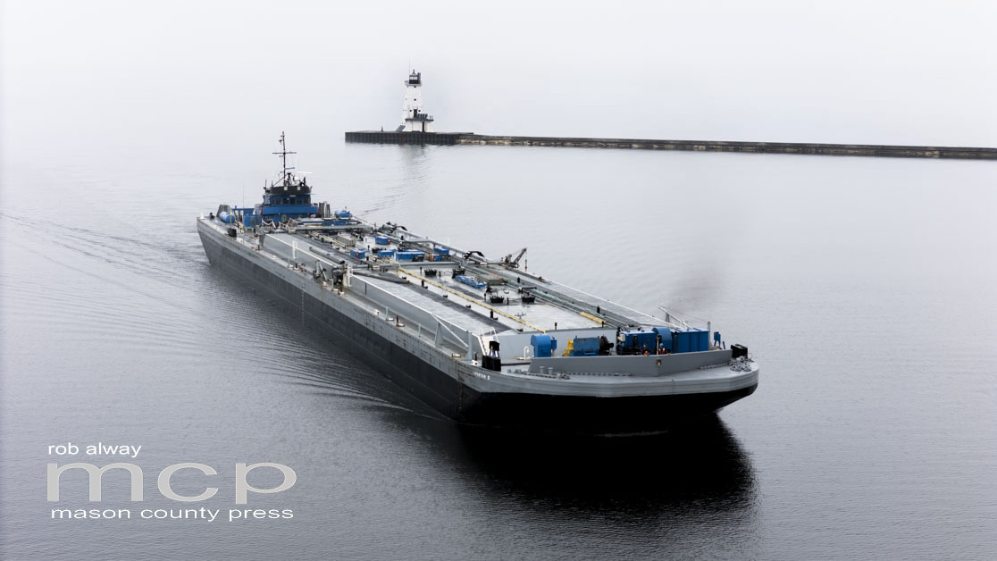 Boat Blog: Spartan/Spartan II tug/barge back home in Ludington | MasonCountyPress.com