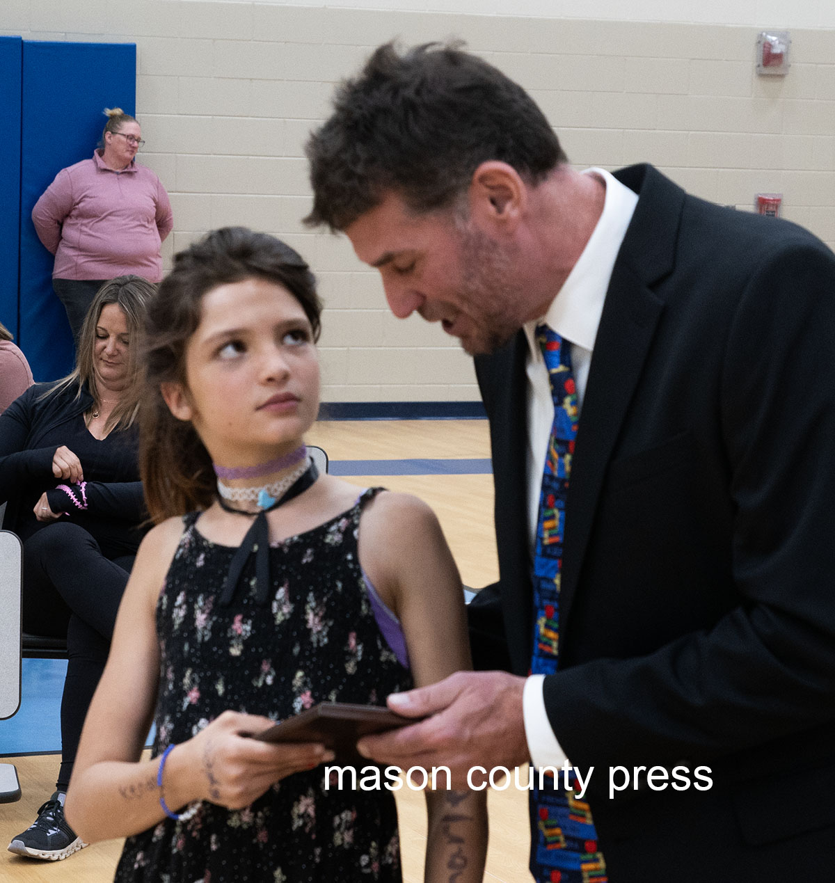 Ariel Walters LeClair receives MCC Courage of Gabe Award | MasonCountyPress.com