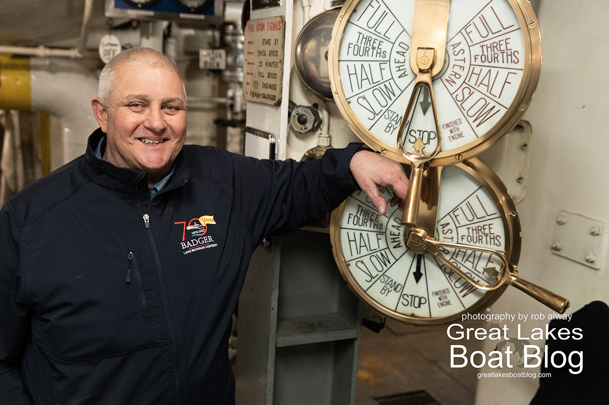 Eric Roberts: 26 years in the SS Badger’s engine department ...