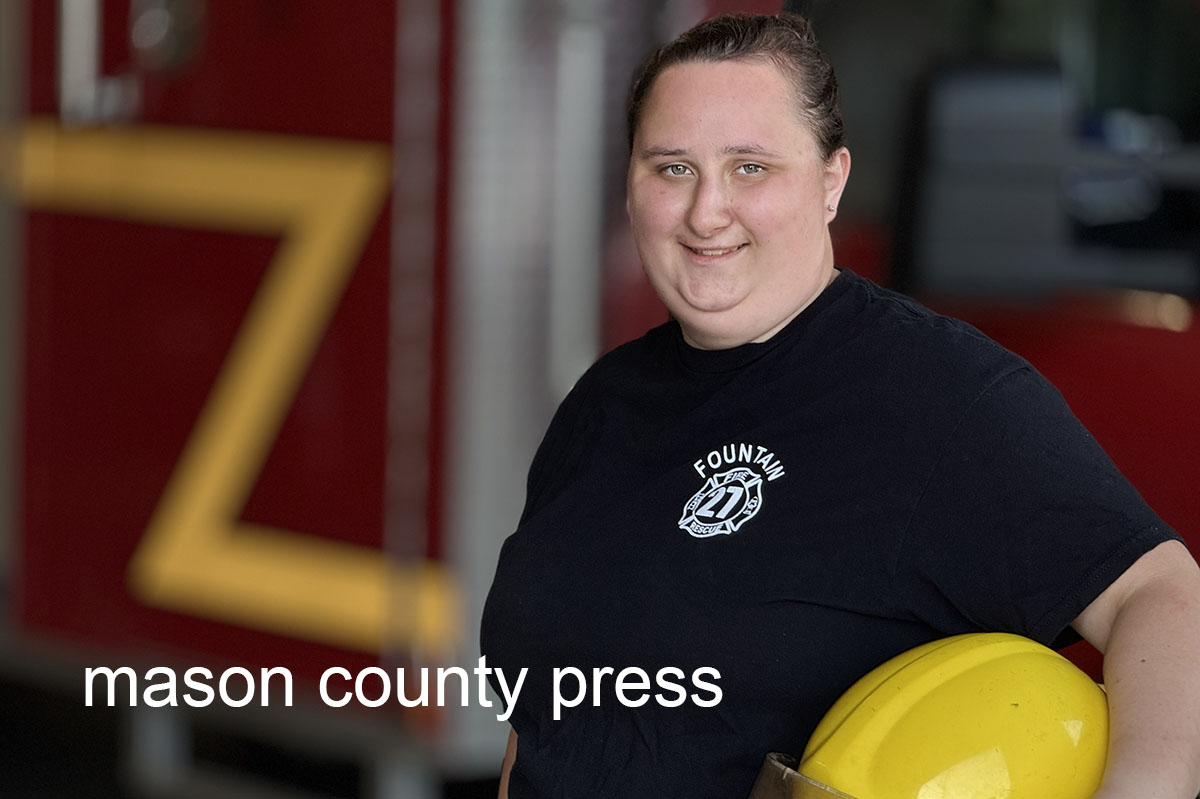 Fountain firefighter carries on her father’s legacy | MasonCountyPress.com