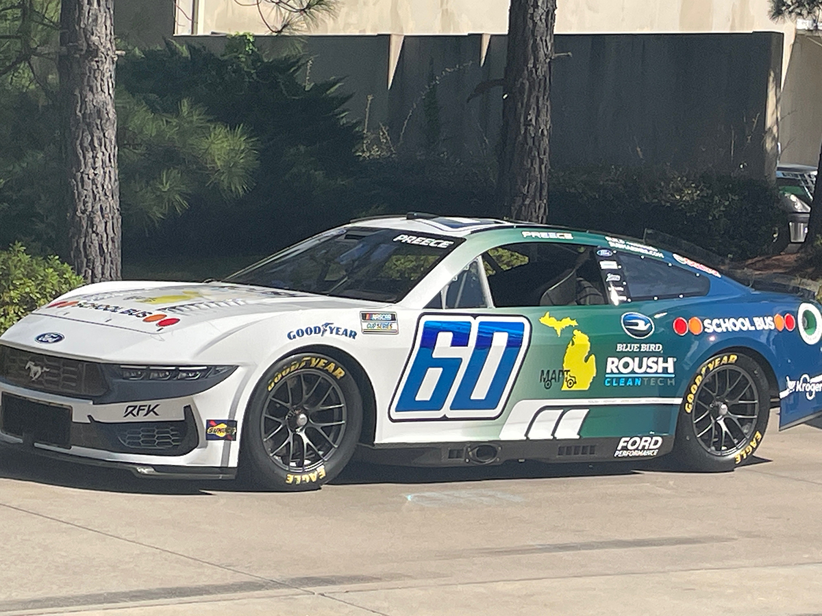 School bus safety PSA featuring NASCAR driver originated locally ...