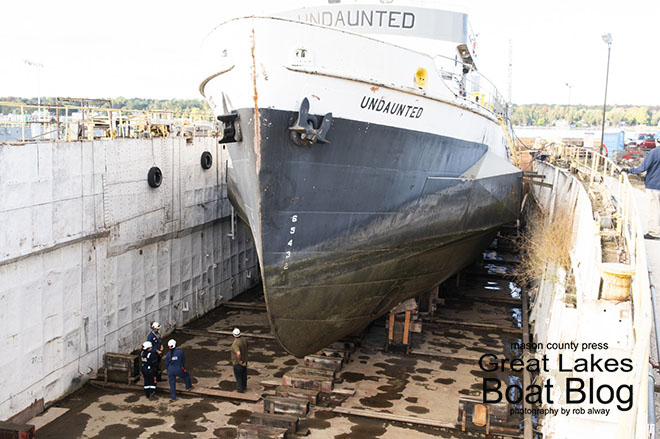 Working the Lakes: Undaunted/PM41; 5-year inspection | MasonCountyPress.com
