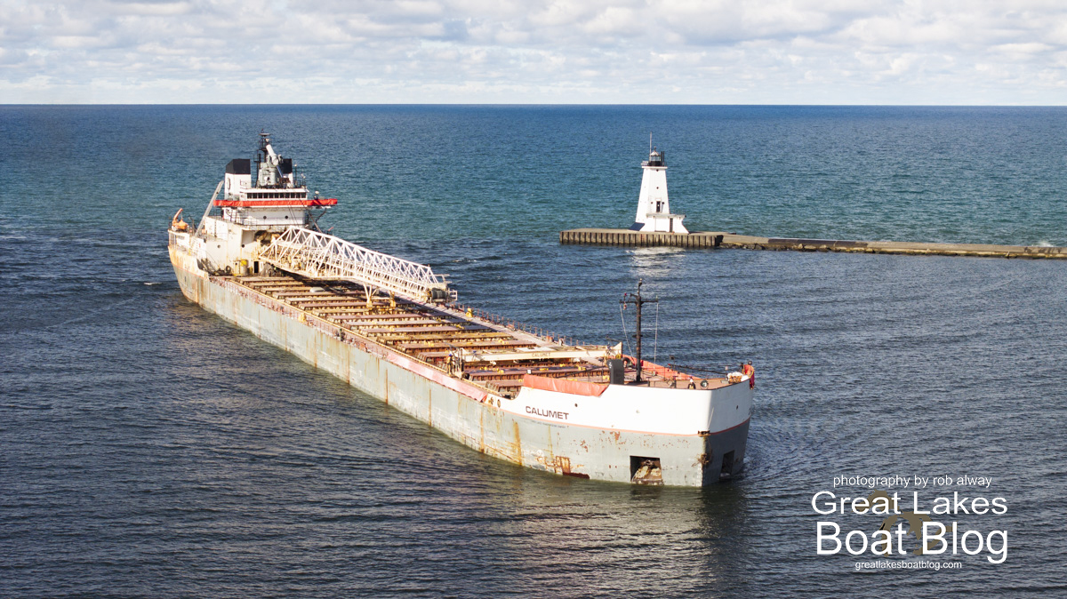 Calumet is second freighter in a row to visit Ludington ...
