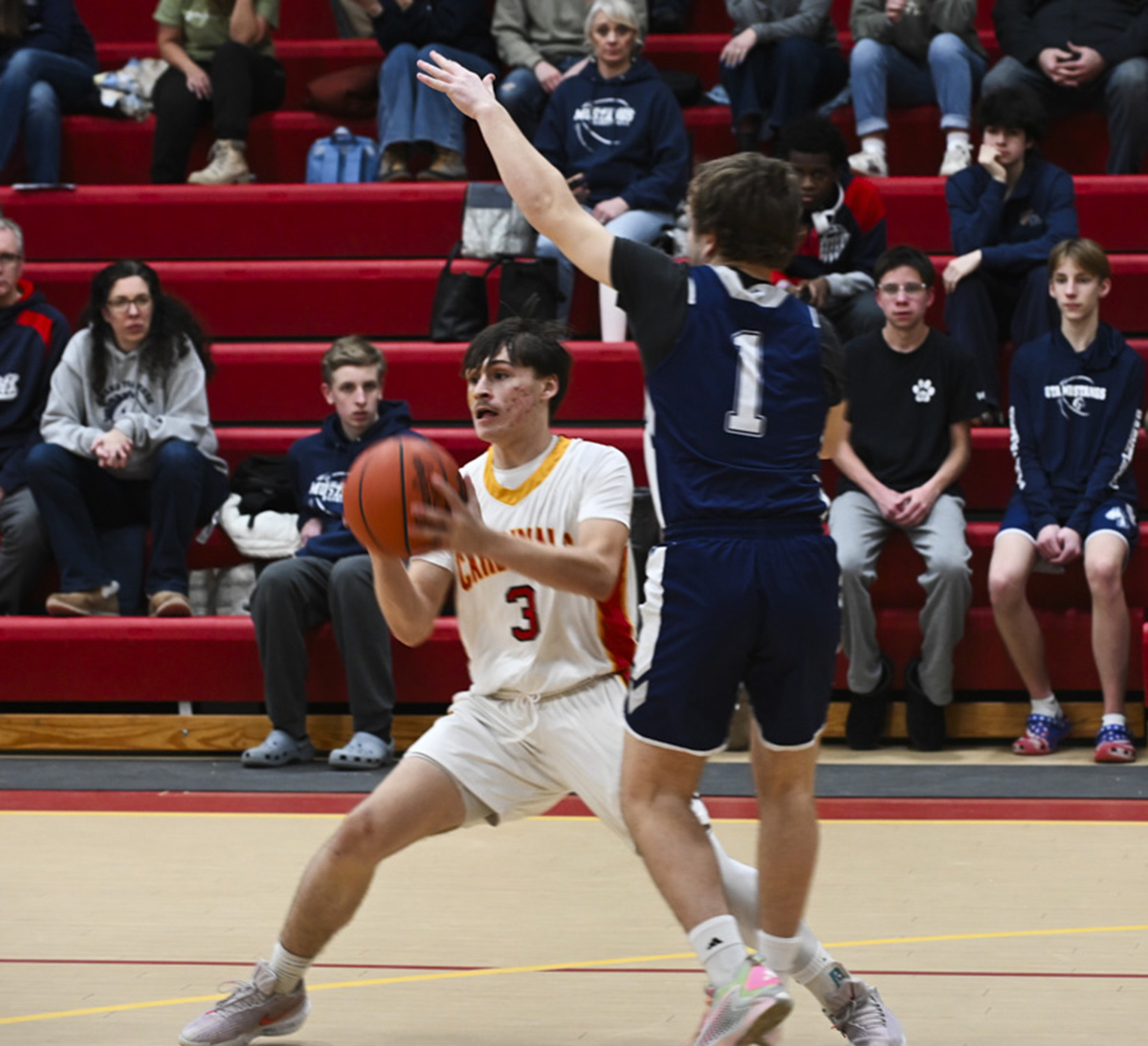 Varsity Boys Basketball: Eastern wins homecoming against TC Academy ...