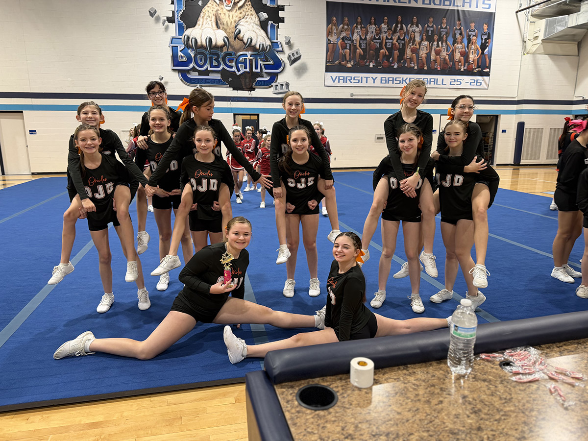 Middle School Competitive Cheer: Orioles take third place at Brethren ...